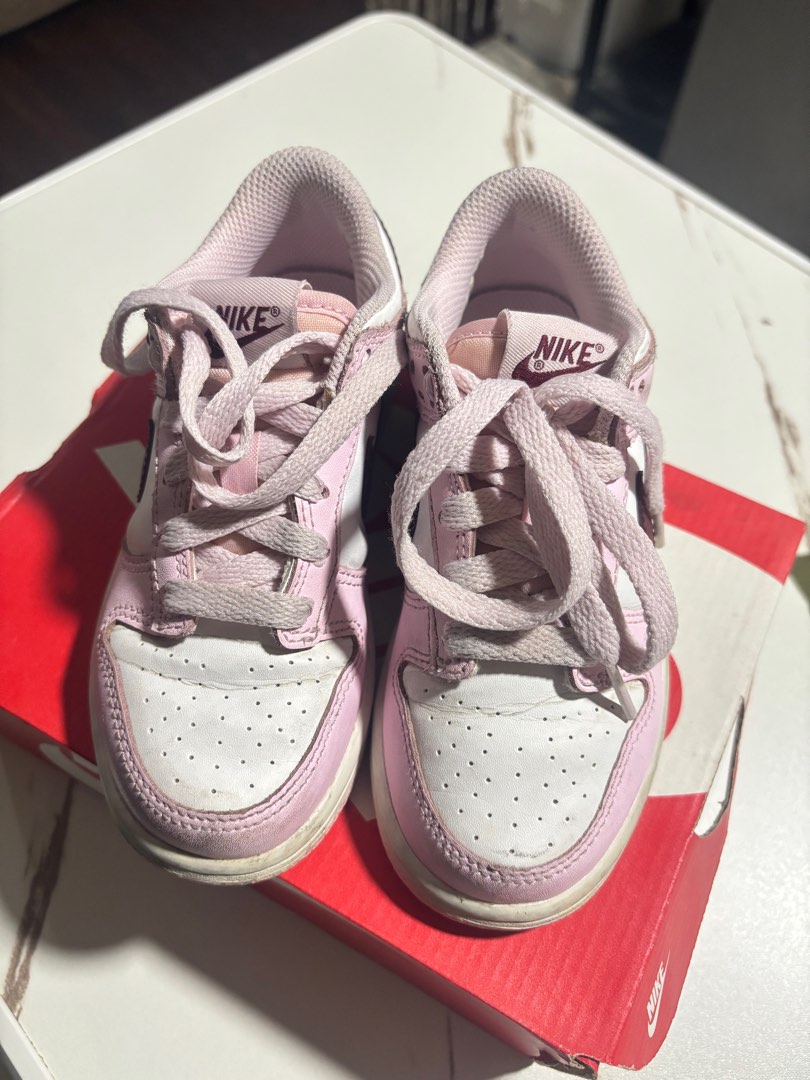Nike Dunk Low (Kids), Babies & Kids, Babies & Kids Fashion on Carousell