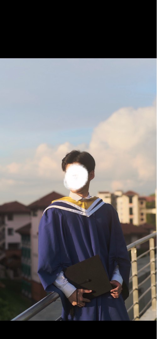 NTU graduation gown, Men's Fashion, Coats, Jackets and Outerwear on ...