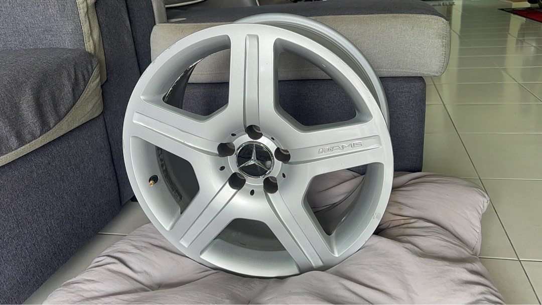 Original Mercedes AMG Rim 18”, Auto Accessories on Carousell