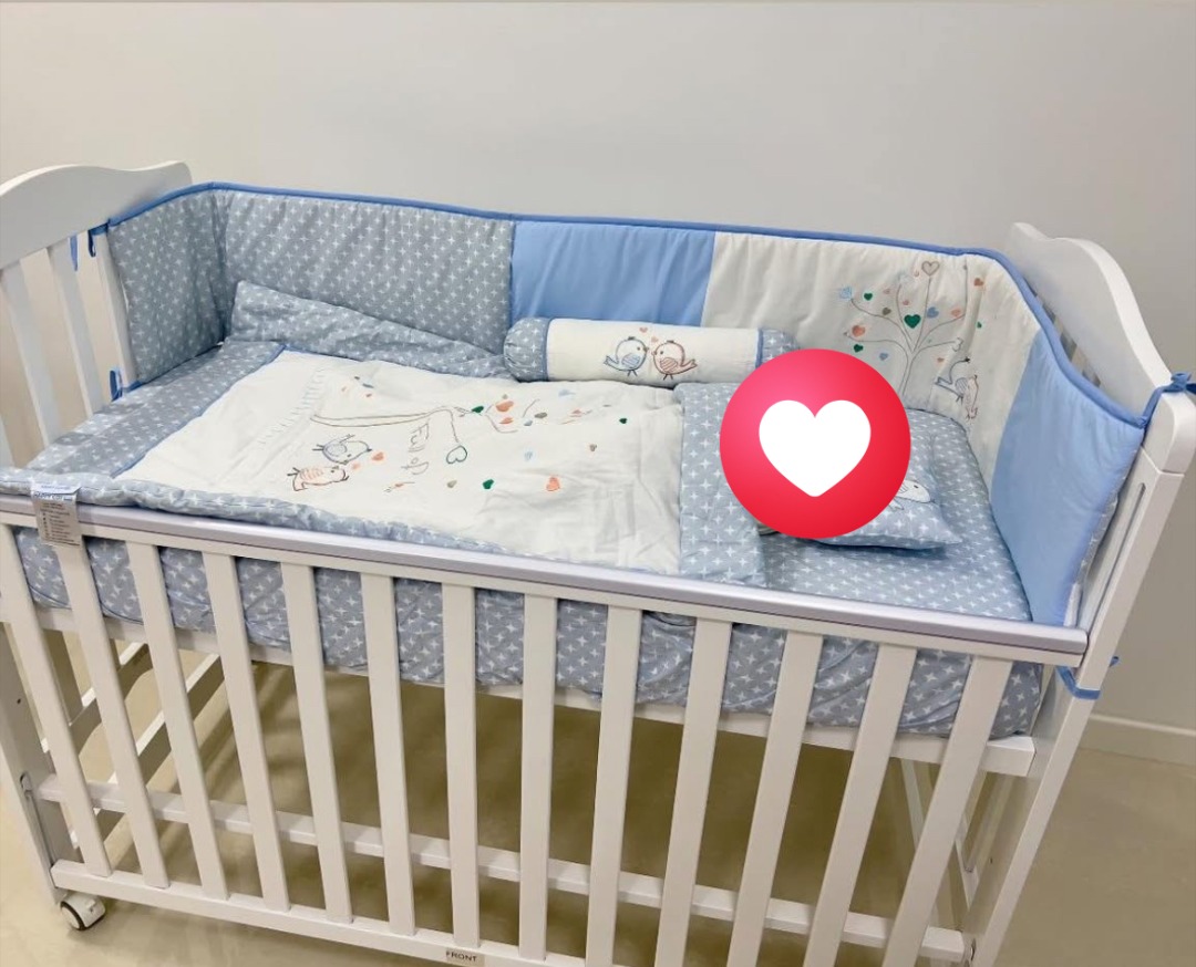 Palette Box Sweet Dreams 7-in-1 Convertible Baby Cot with Rocker ...