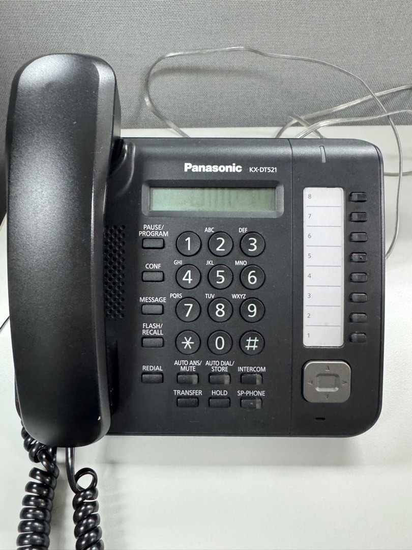 Panasonic KX-DT521 PBX phone, Computers & Tech, Office & Business Technology on Carousell