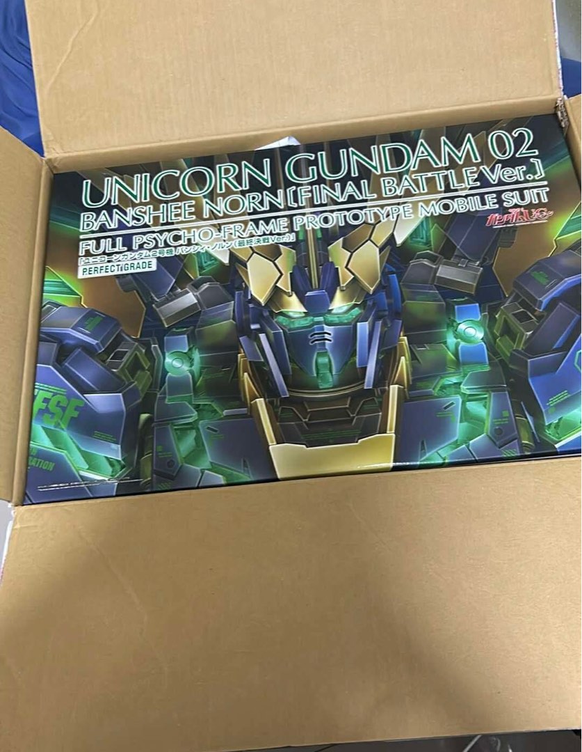 PB PG Gundam Unicorn Banshee Final Battle Ver, Hobbies & Toys, Toys & Games on Carousell