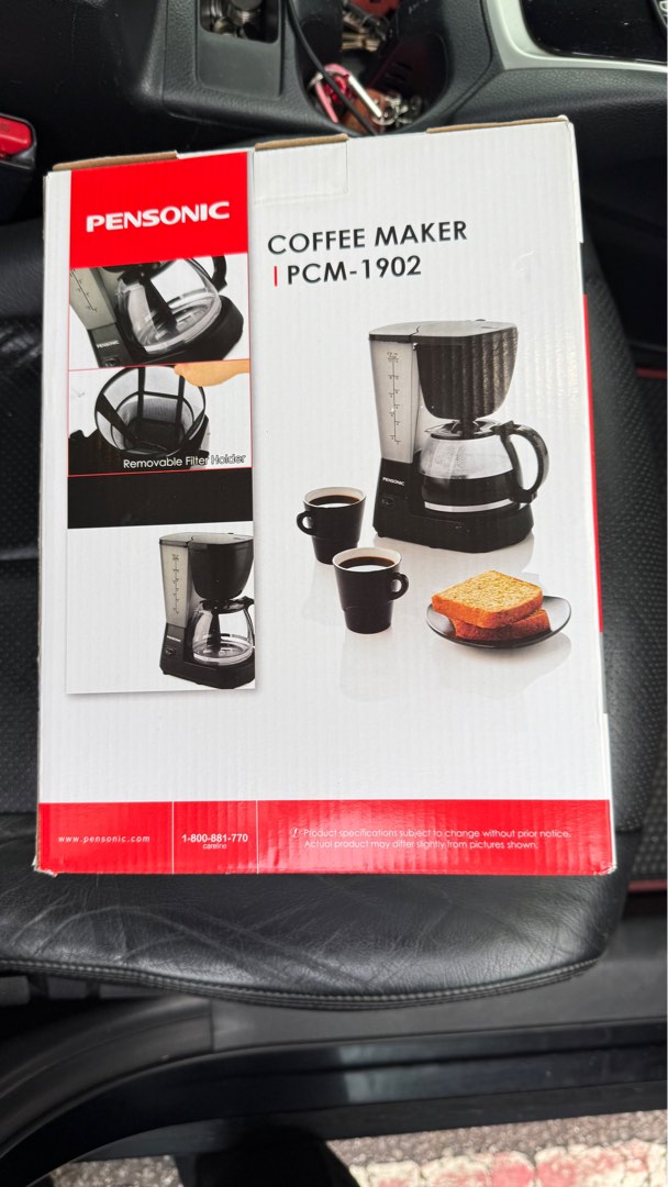 Pensonic Coffee Maker PCM-1902, TV & Home Appliances, Kitchen ...