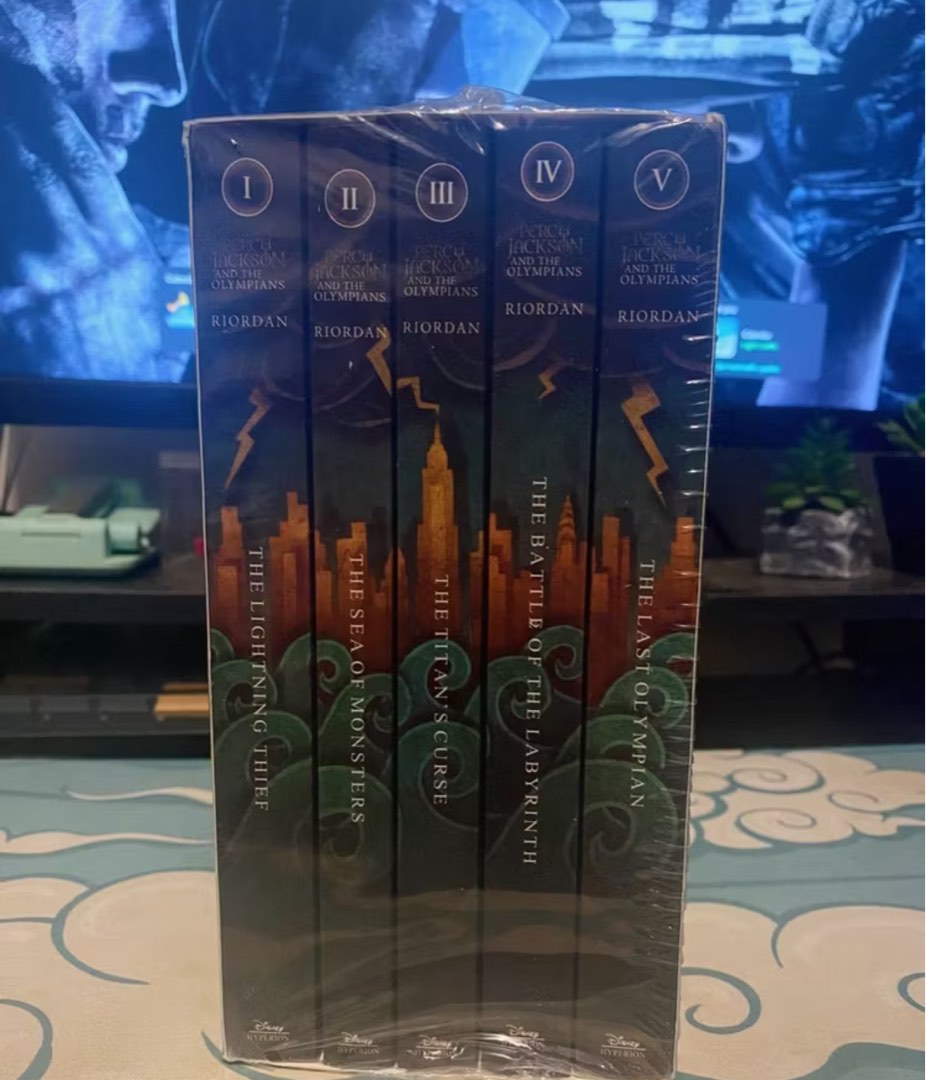 Percy jackson box set, Hobbies & Toys, Books & Magazines, Children's ...