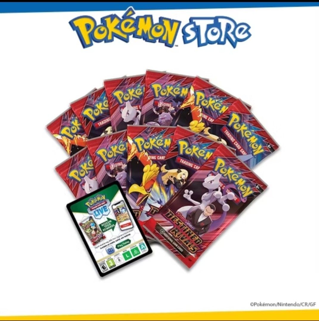 [READY STOCKS] PC ETB Pokemon Trading Card Game: Destined Rivales ...