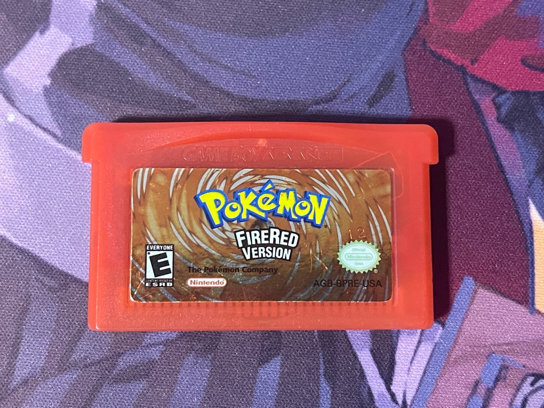 Pokemon Firered Version Cart only GBA Nintendo Gameboy Advance Game ...