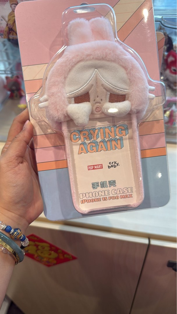 POP MART CRYBABY Crying Again Series-iPhone 15pro Max, Hobbies & Toys ...