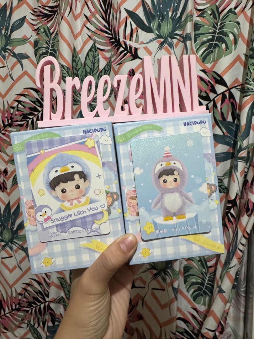 POPMART HACIPUPU Snuggle With You Kiss Penguin Secret Quirky Penguin ...