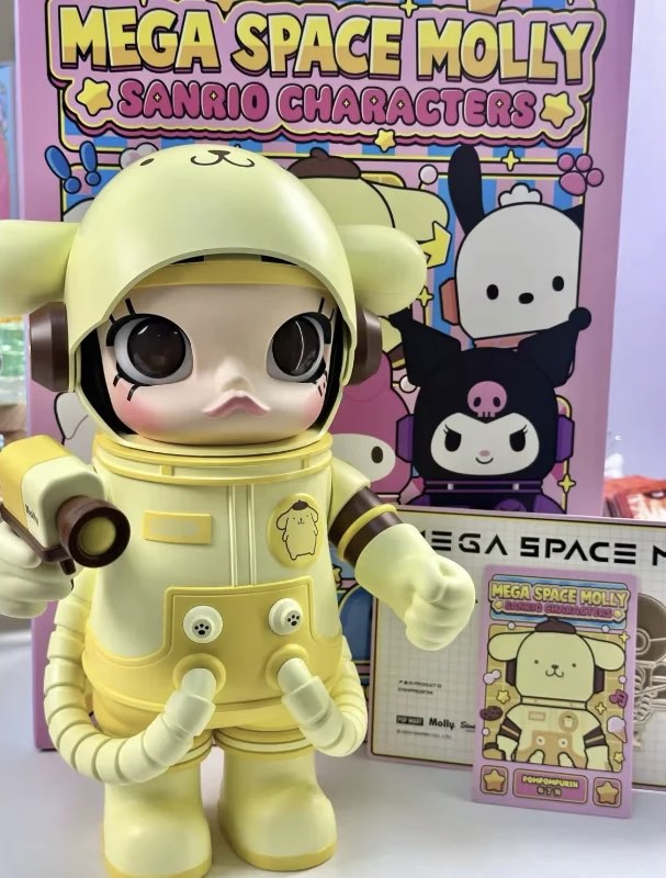 Popmart Sanrio mega space molly pompompurin, Hobbies & Toys, Toys ...