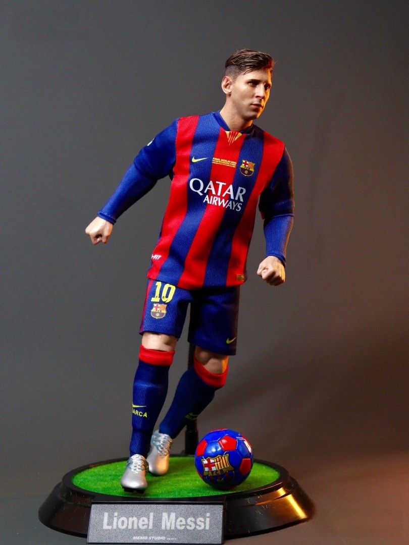 Preorder 1/6 Scale Football Soccer Action Figure Barcelona Jersey Shirt ...