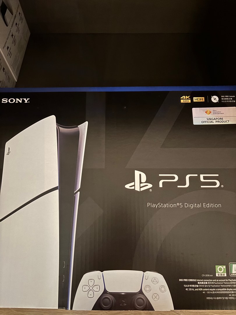 PS5 Digital Edition, Video Gaming, Video Game Consoles, PlayStation on Carousell