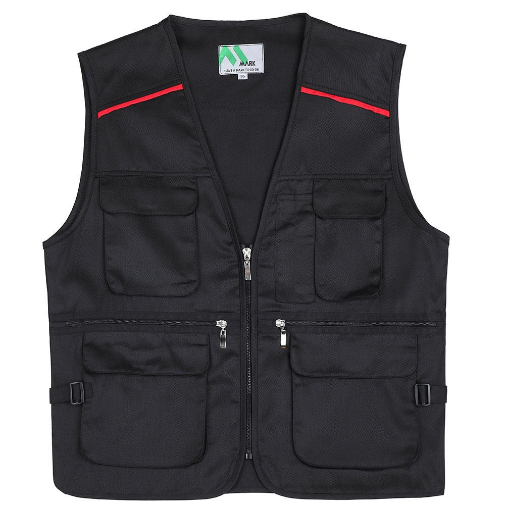 Rompi pabrik rompi lapangan rompi kerja Work Vest Tactical Pockets Men ...