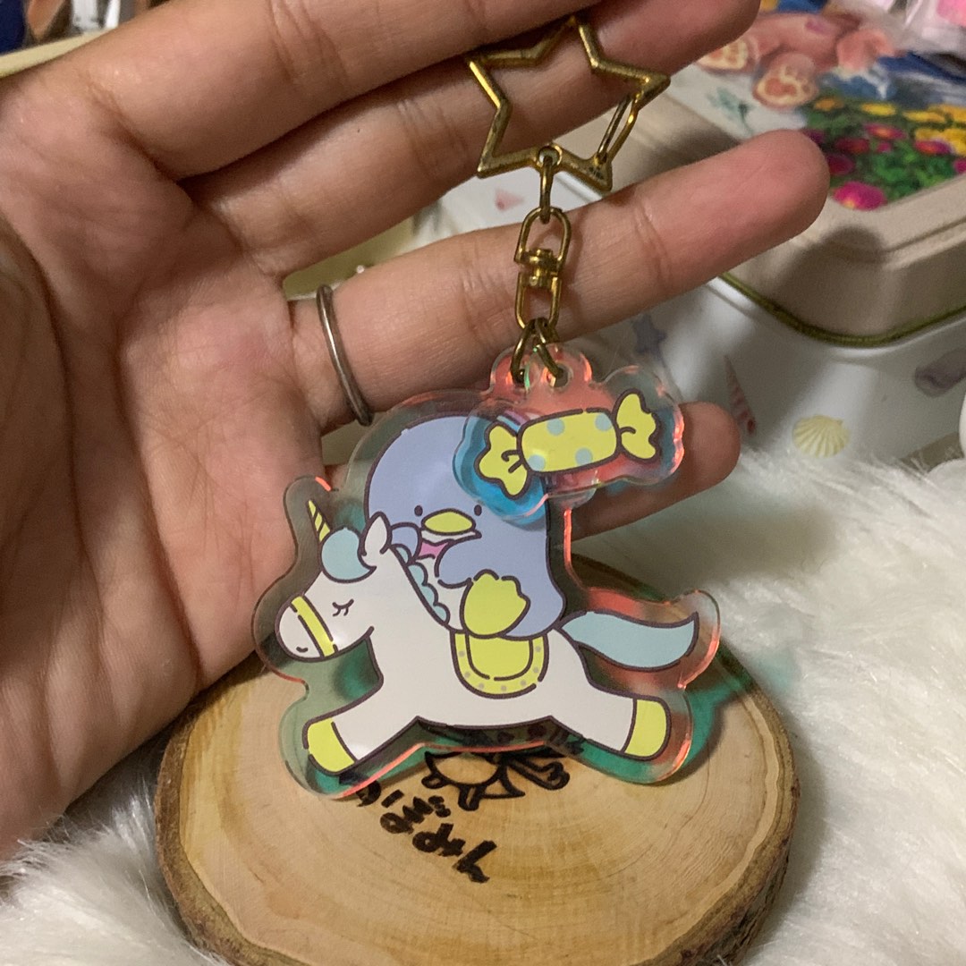 sanrio tuxedo sam keychain charm aniks, Hobbies & Toys, Toys & Games on ...