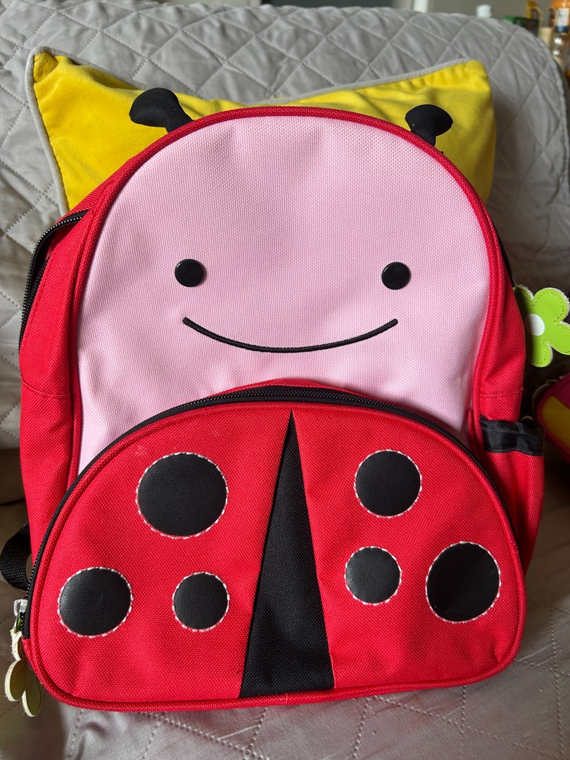 Skip Hop Zoo Little Kids Preschool Backpack- Ladybug, Babies & Kids ...