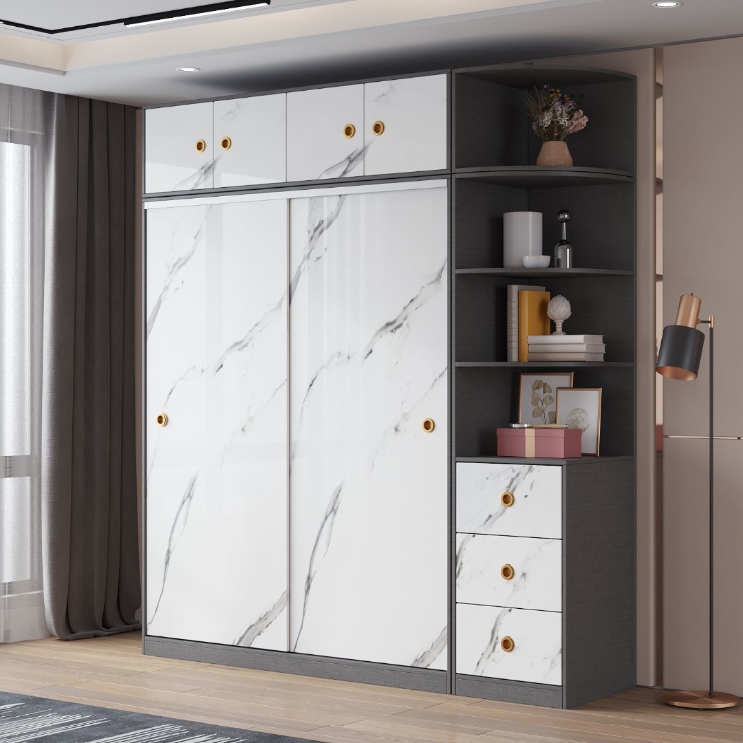 Sliding door wardrobe many colors to choose from brand new including ...