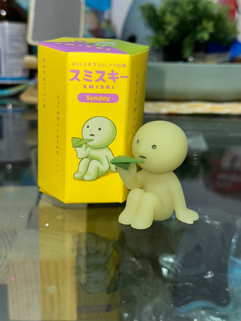 Smiski Sunday Series - Airplane, Hobbies & Toys, Toys & Games on Carousell
