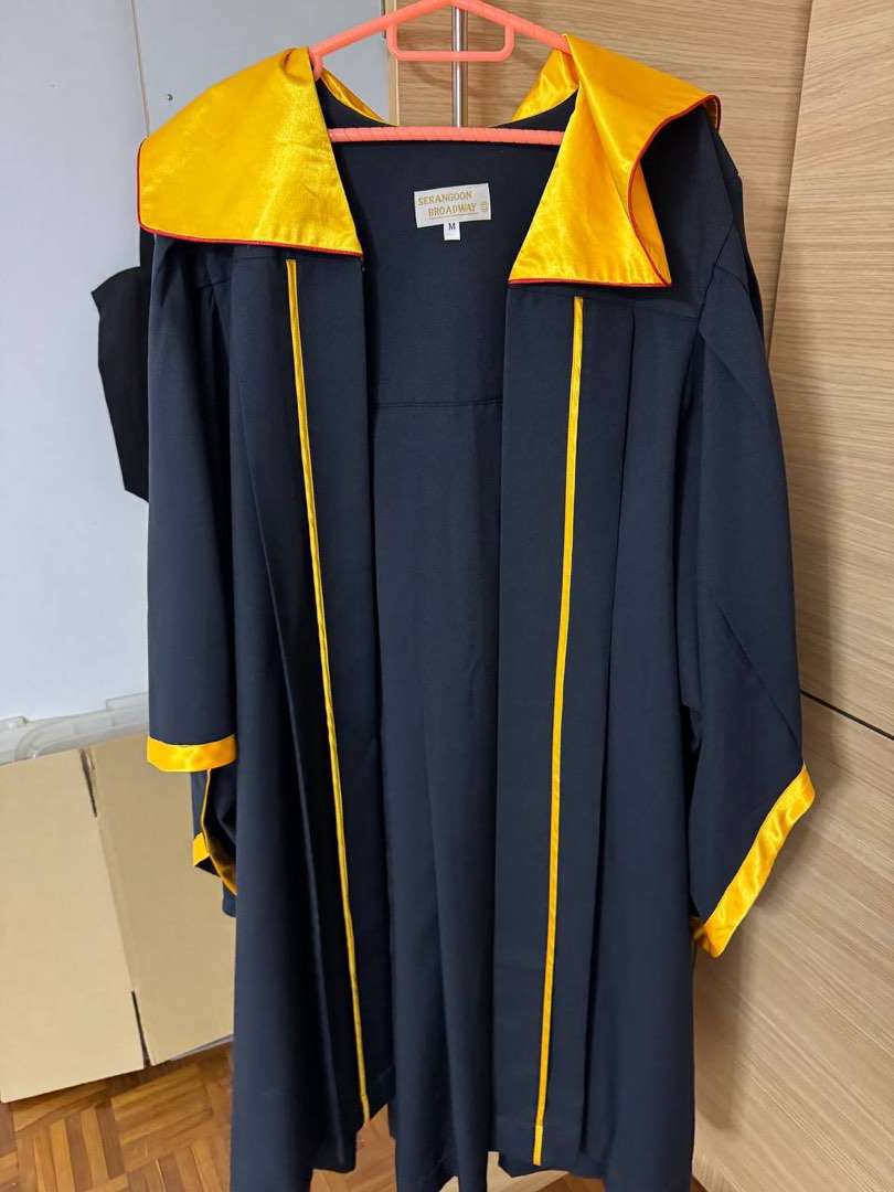 SP Graduation Gown, Men's Fashion, Coats, Jackets and Outerwear on ...