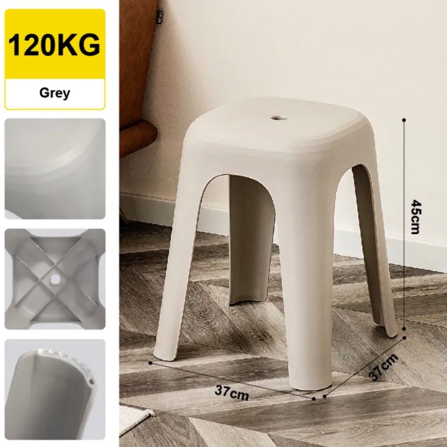 Stackable Dining Stool | Living Room Seat | Minimalist Stool Chair ...