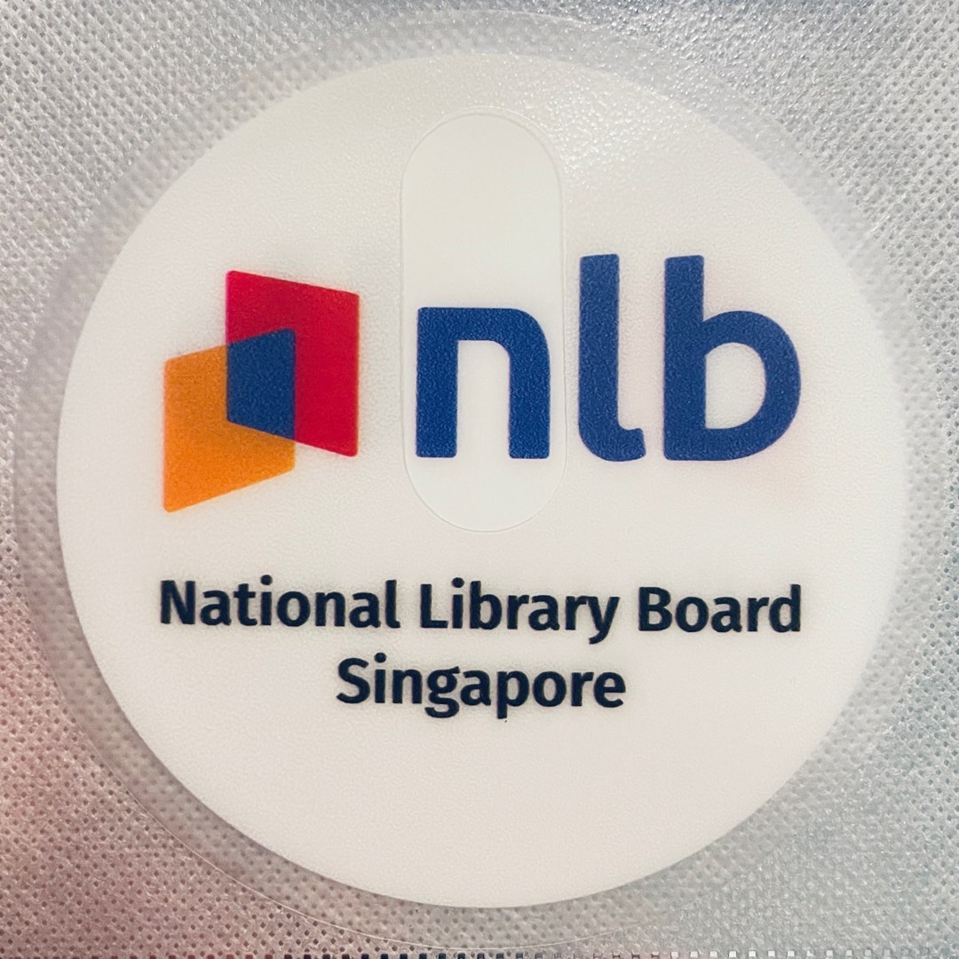 Static Cling Decals : NLB National Library Board (latest logo) . 11cm ...
