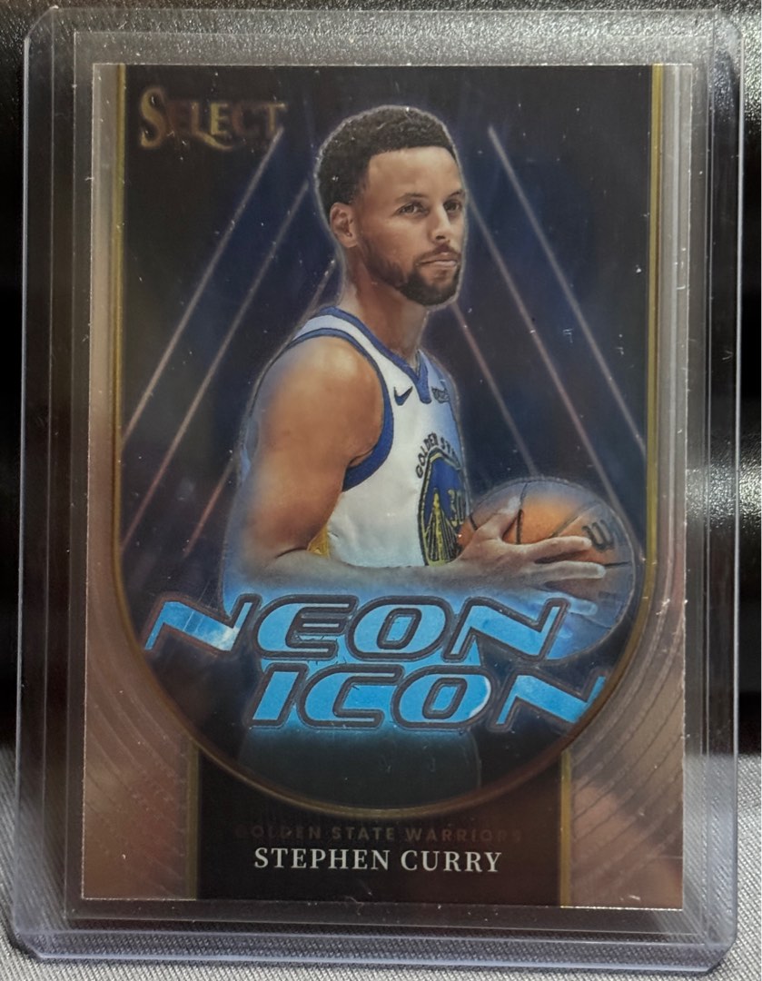 Stephen Curry Neon Icon #4 Nba Card, Hobbies & Toys, Toys & Games on ...