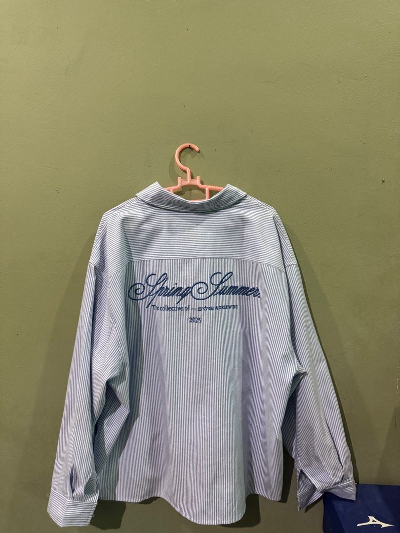 SVG Spring Summer Blue Stripe, Men's Fashion, Activewear on Carousell