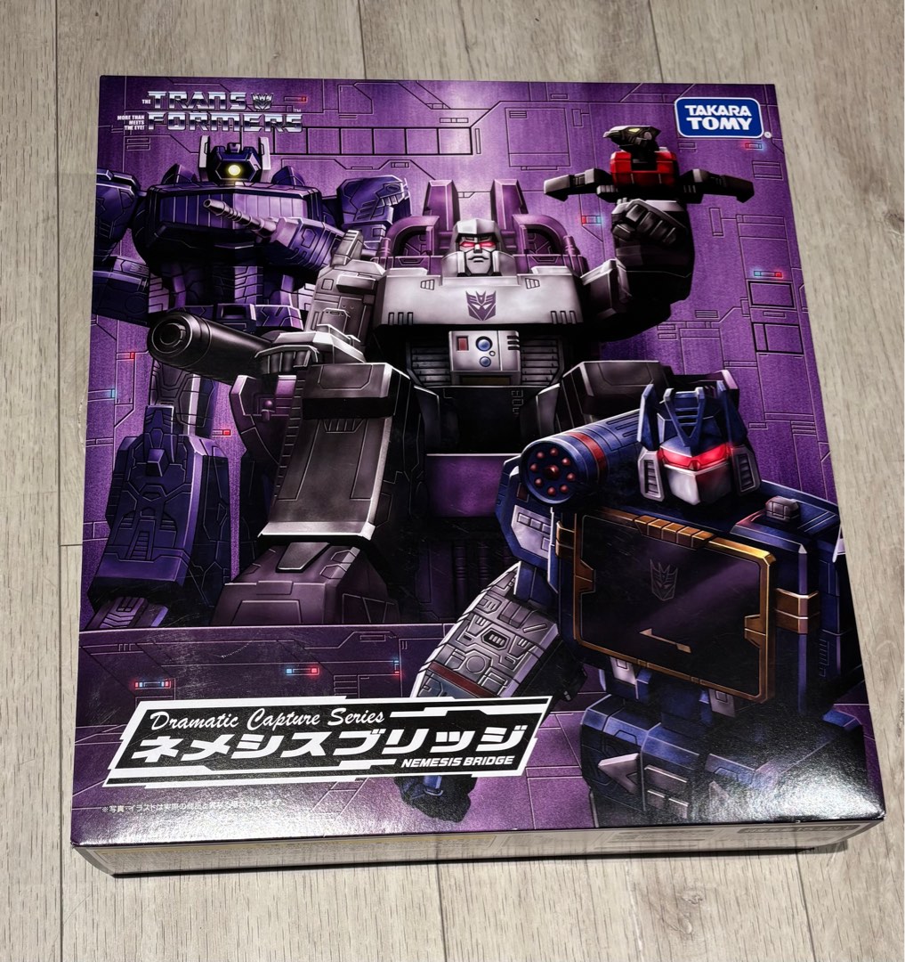 Takara Tomy Transformers Dramatic Capture Series - Nemesis Bridge ...