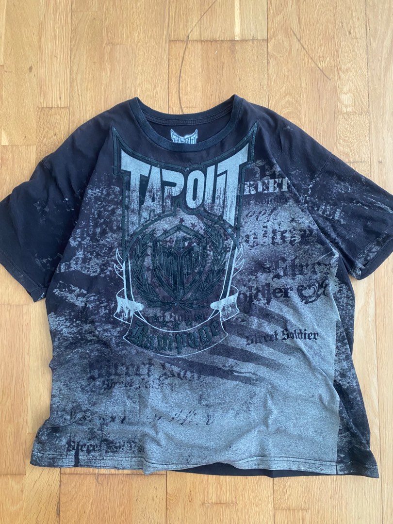 Tapout tshirt y2k like affliction jnco baggy 2000 y2k older brother ...