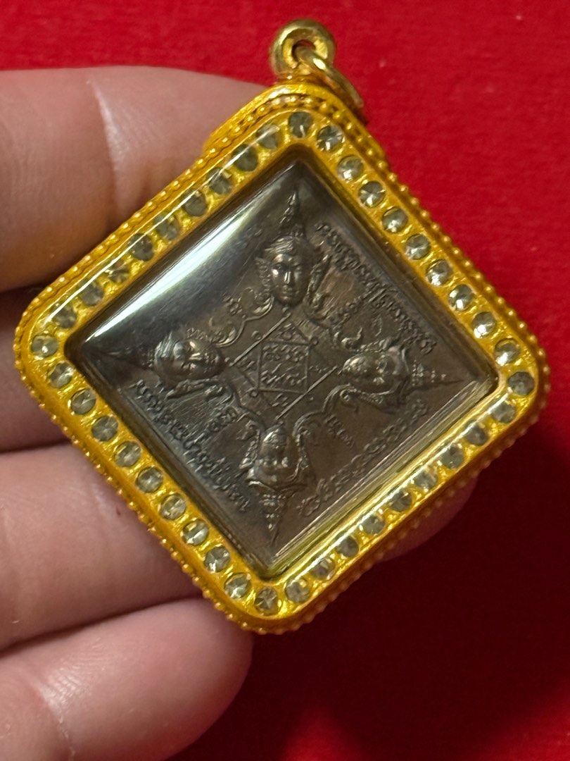 Thai Amulet Phra Phrom Prasit Pim Yai Big Diamond Shaped Model Be 2564, Hobbies & Toys ...