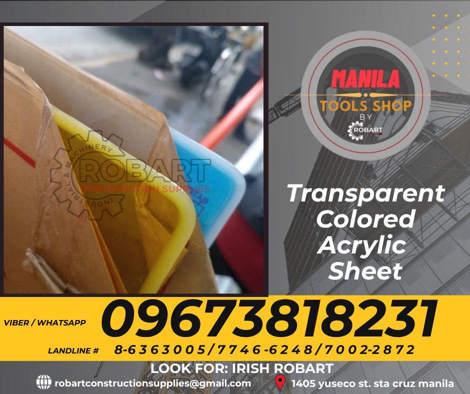 Transparent Colored Acrylic Sheet, Commercial & Industrial ...