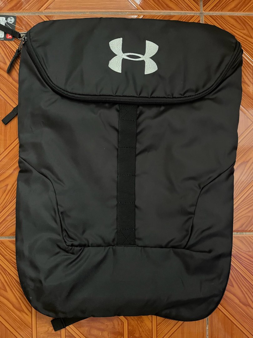 UNDER ARMOUR BLACK SACKPACK, Men's Fashion, Bags, Backpacks on Carousell