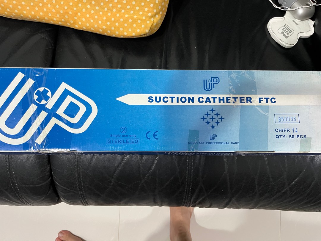 Uroplast Suction catheter Fr 14, Health & Nutrition, Medical Supplies ...
