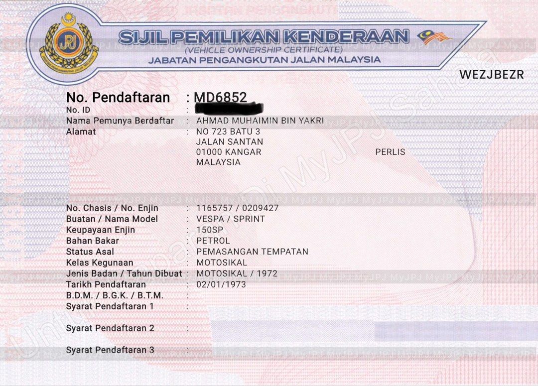 Voc vespa sprint, Motorbikes on Carousell