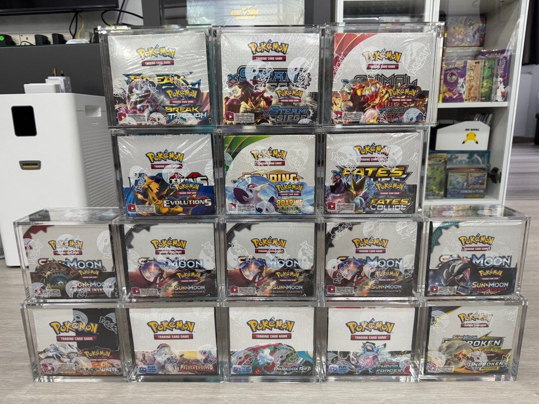 WTS/WTT - TCG Pokemon Booster Boxes from XY (Breakthrough, Evolutions ...