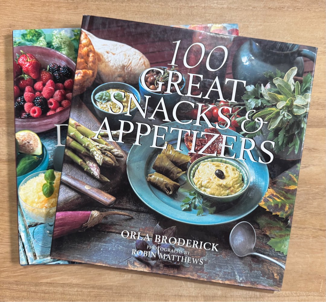 100 Great Snacks and Appetizers & 100 Great Fruit Desserts, Hobbies ...