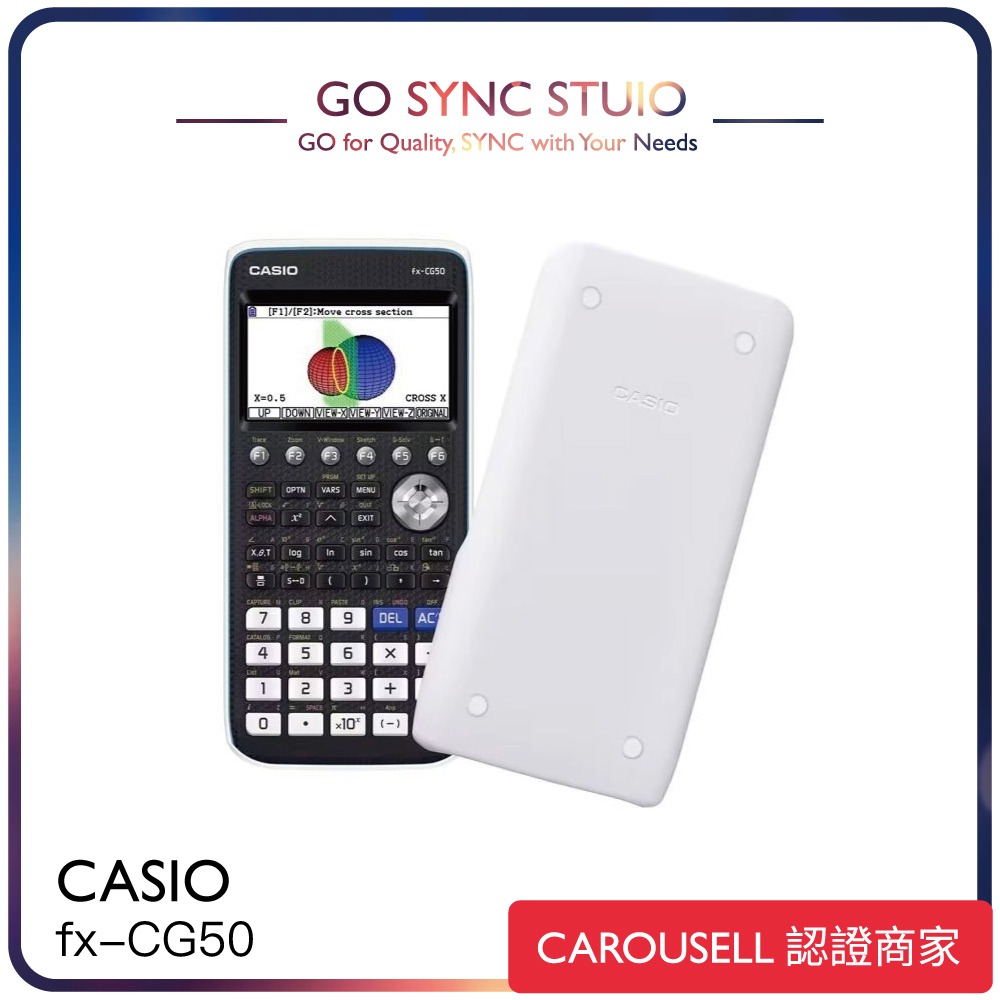 全港送貨 原裝正貨保證 Casio fx-CG50 3D圖形 功能 彩色繪圖型科學計算機 cg50 fxcg50 cg 50 IB ...