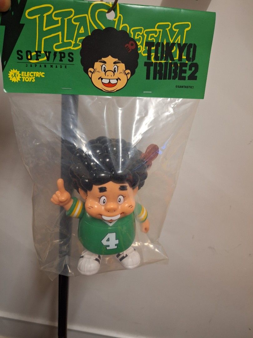 全新未開 tokyo tribe how2work 哈西姆 sofubi vinyl figure 東京暴族 Hasheem 井上三太 sofvips, 興趣及遊戲, 玩具 & 遊戲類 ...