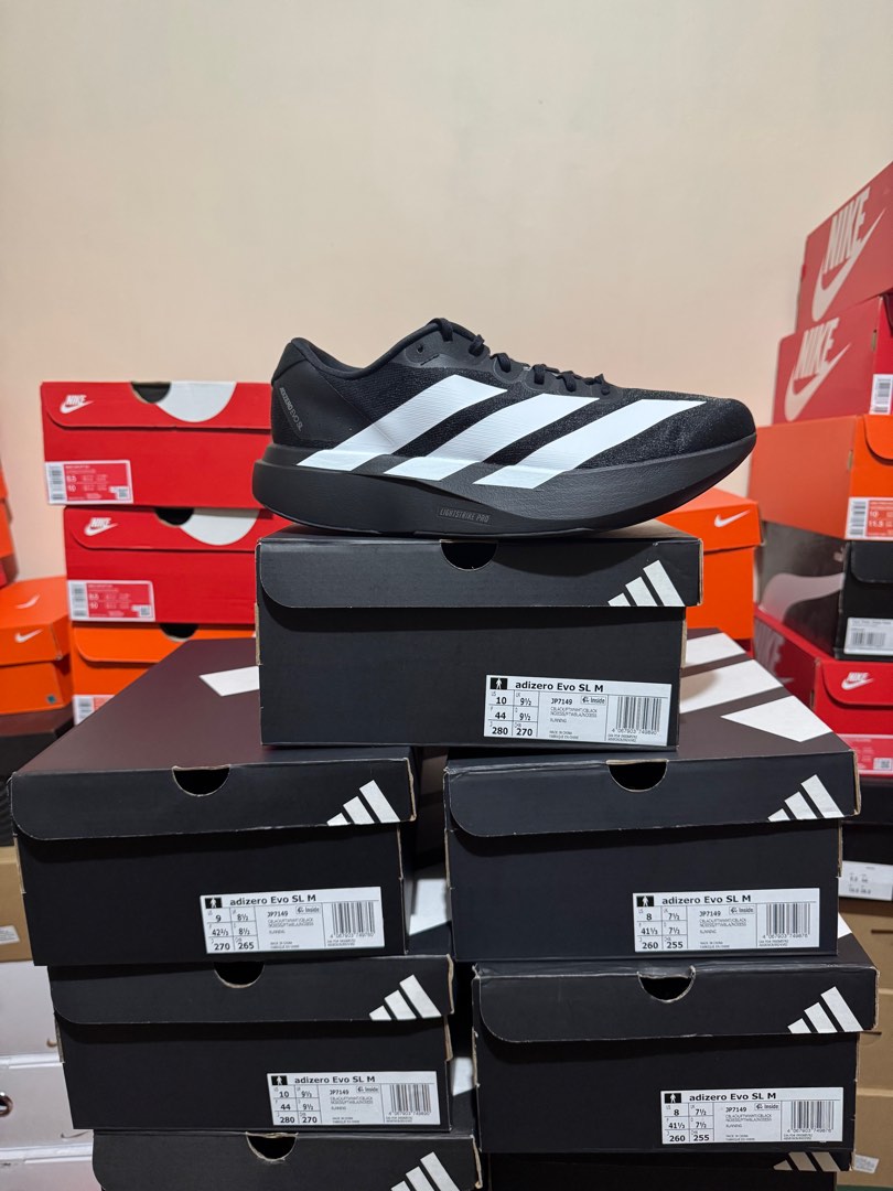 Adidas Evo Sl Black & White, Men's Fashion, Footwear, Sneakers on Carousell