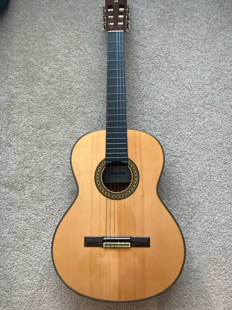 Alhambra 4PA classical guitar, Hobbies & Toys, Music & Media, Musical ...