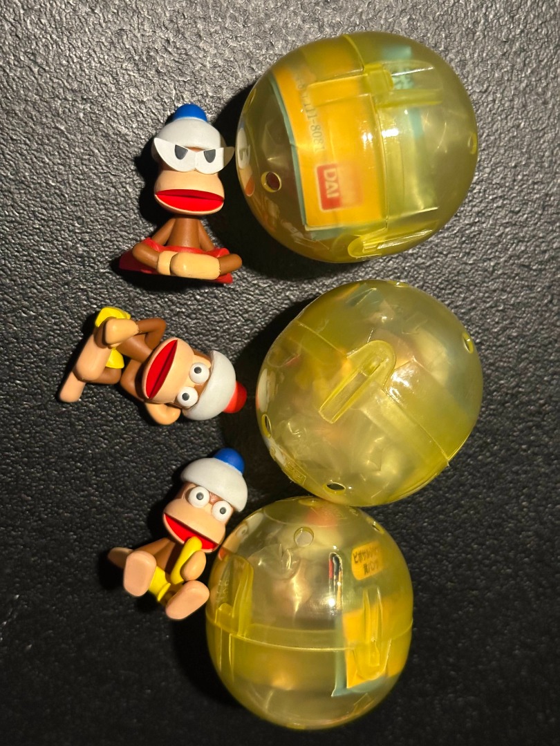 Ape Escape Gashapon Gacha Set [Sell/Trade], Hobbies & Toys, Memorabilia ...