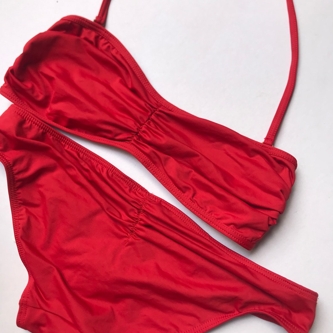 Australian brand red swimsuit, Women's Fashion, Swimwear, Bikinis ...