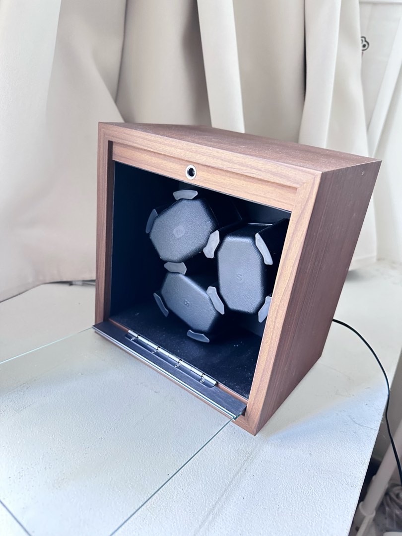 Automatic Compact Watch Winder for 3 watches, Men's Fashion, Watches ...