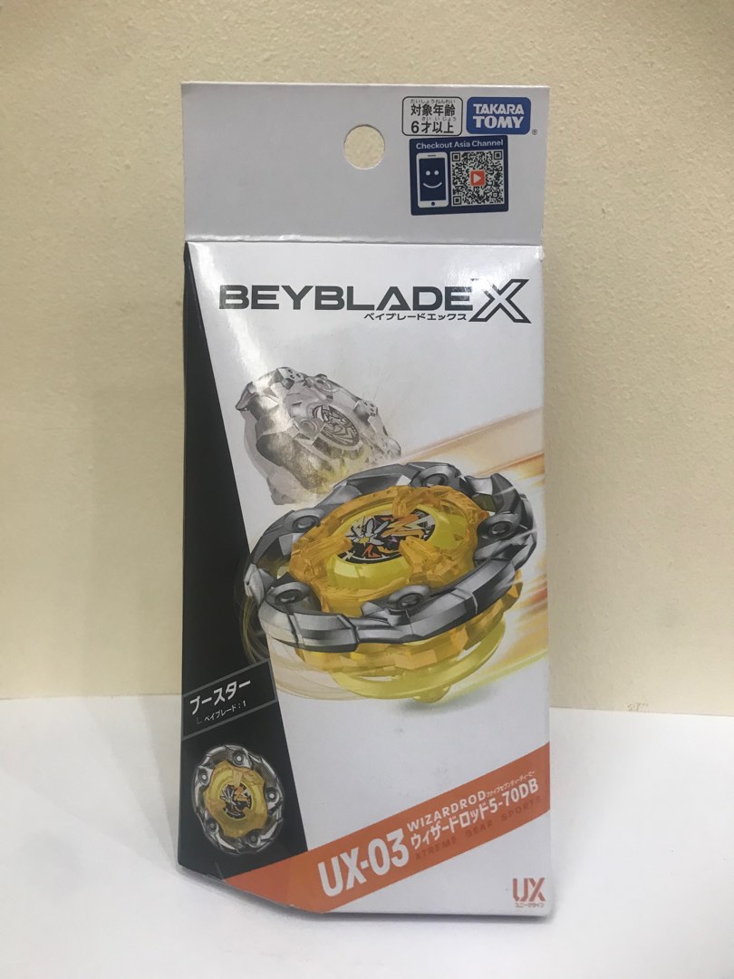 Beyblade X UX-03 Booster Wizard Rod 5-70DB, Hobbies & Toys, Toys ...