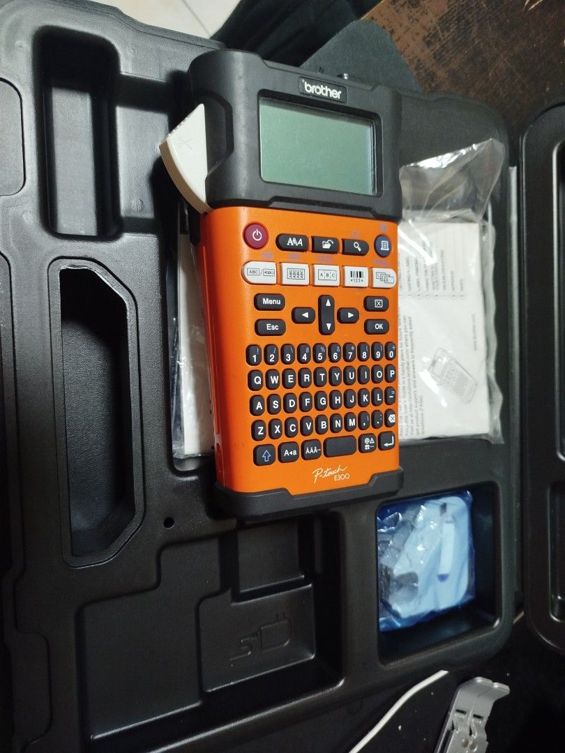 Brother Industrial Handheld Label Printer P-Touch E300, Computers ...