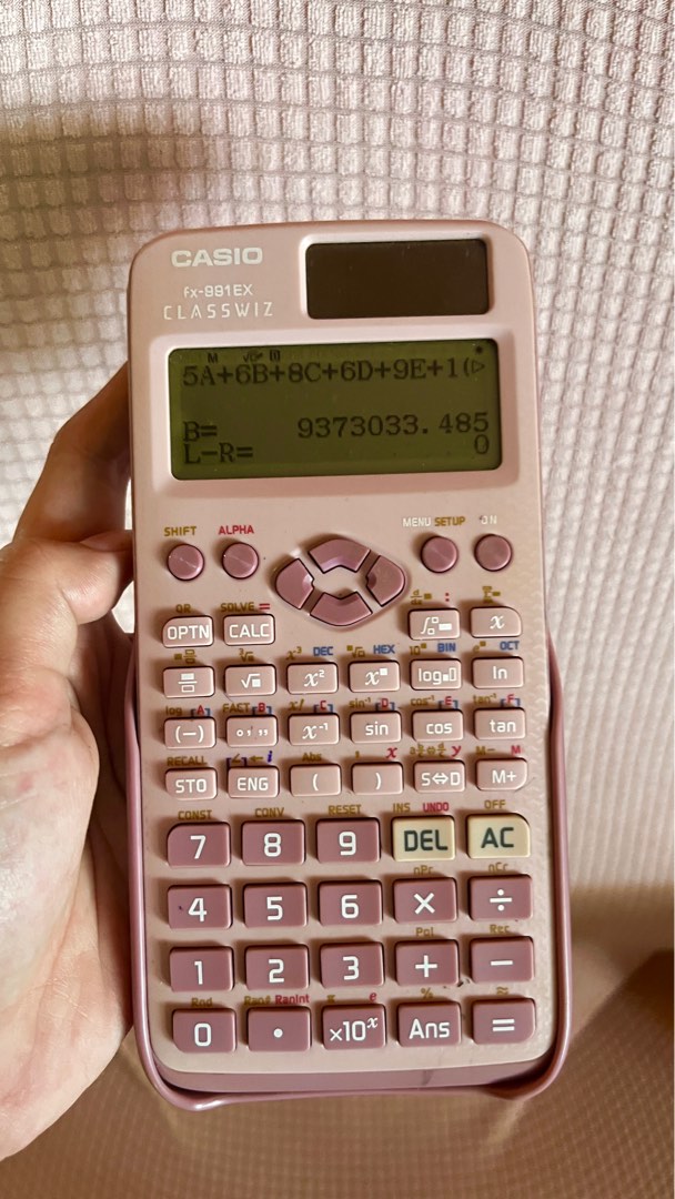Casio FX-991EX Pink Calculator, Hobbies & Toys, Stationary & Craft ...