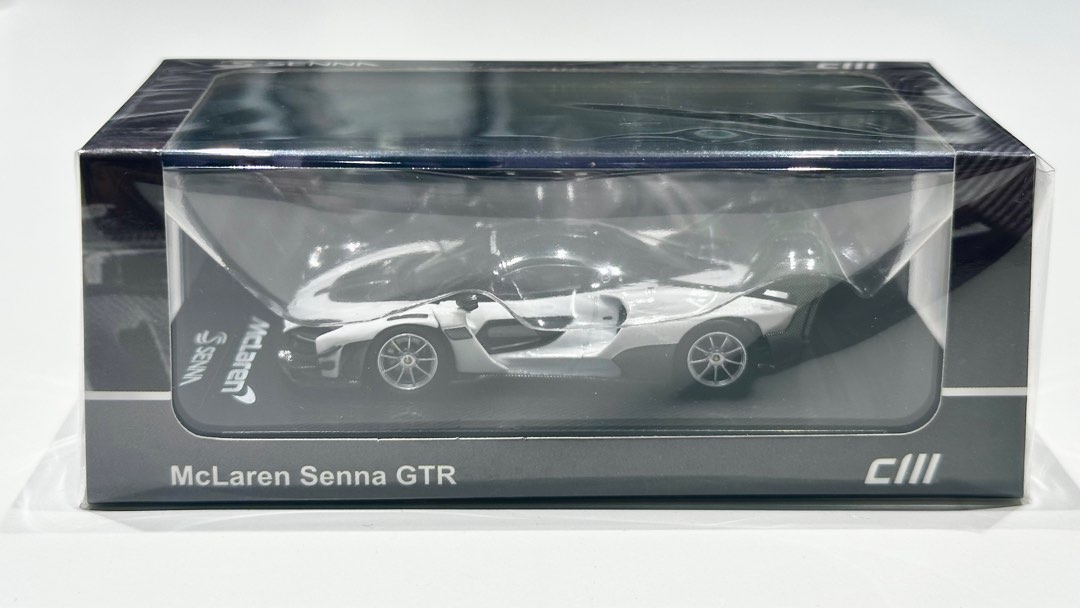 CM Model 1/64 McLaren Senna GTR White - Free delivery for order above ...