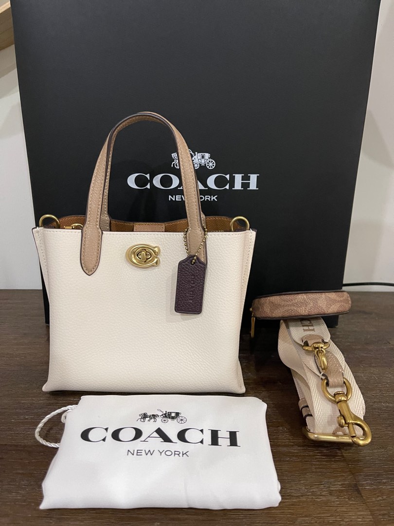 Coach willow tote 18, Women's Fashion, Bags & Wallets, Cross-body Bags ...