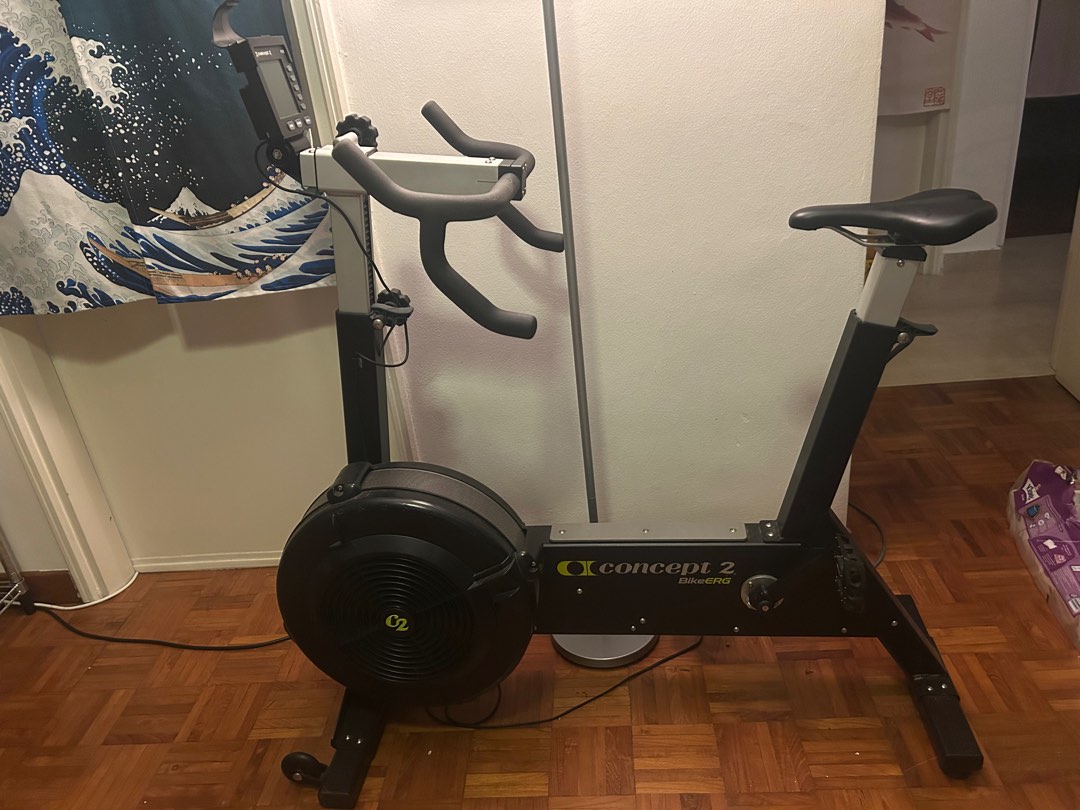 Concept2 erg bike, Sports Equipment, Exercise & Fitness, Cardio ...
