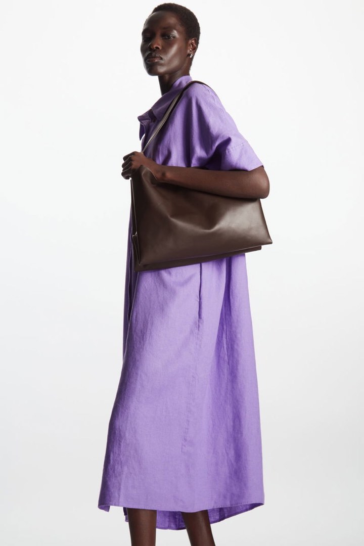 COS Linen Shirt Dress, Women's Fashion, Dresses & Sets, Dresses on ...