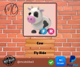 [nr clover cow] cheap affordable roblox adopt me adm neon ride pet ...