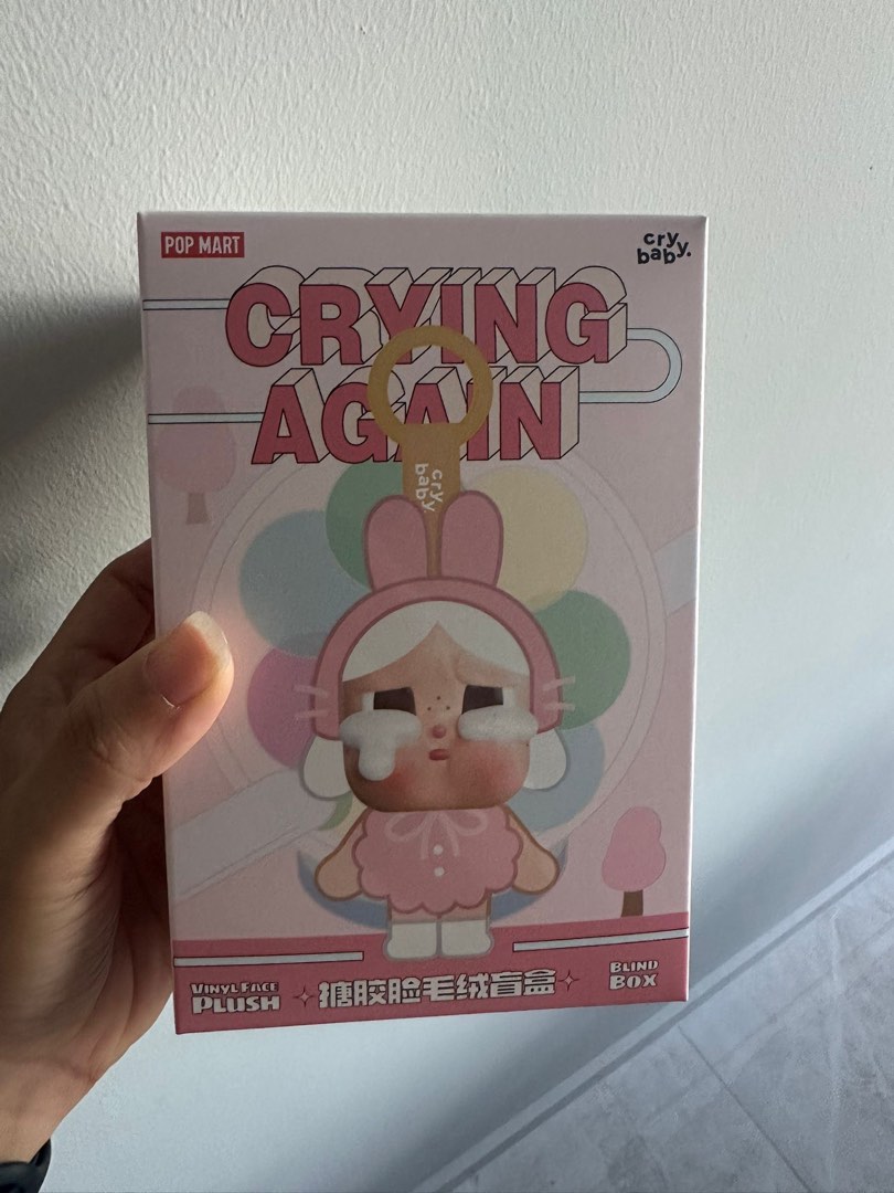 Cry baby - crying again plush, Hobbies & Toys, Toys & Games on Carousell